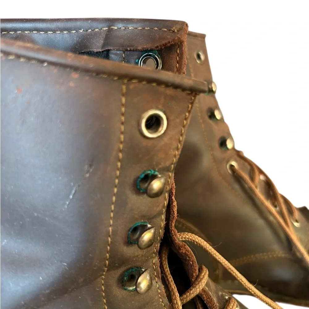 Durango | Shoes | Vintage Durango Brown Leather Laceup Boots Western ...